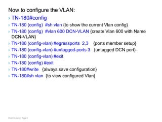 Dcn configuration via cli | PPTX