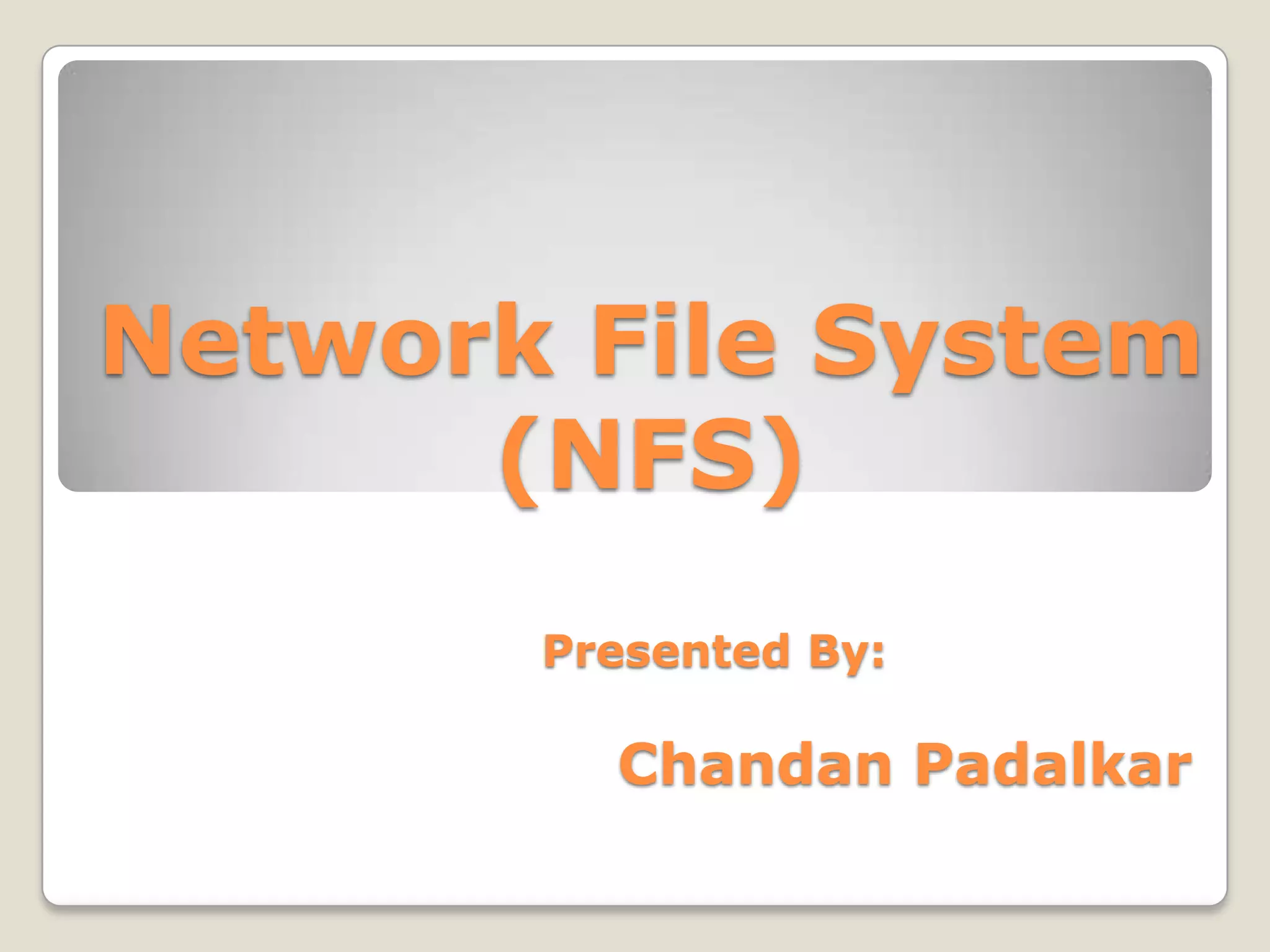 Network File System in Distributed Computing | PPTX | Operating Systems ...