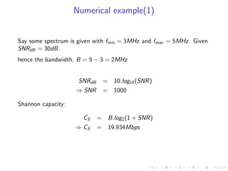 Introduction to Channel Capacity | DCNIT-LDTalks-1 | PDF