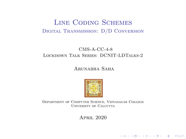 Introduction To Line Coding Schemes Pdf Computer Networking Computing 0282