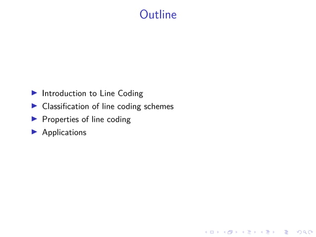 Introduction To Line Coding Schemes Pdf Computer Networking Computing