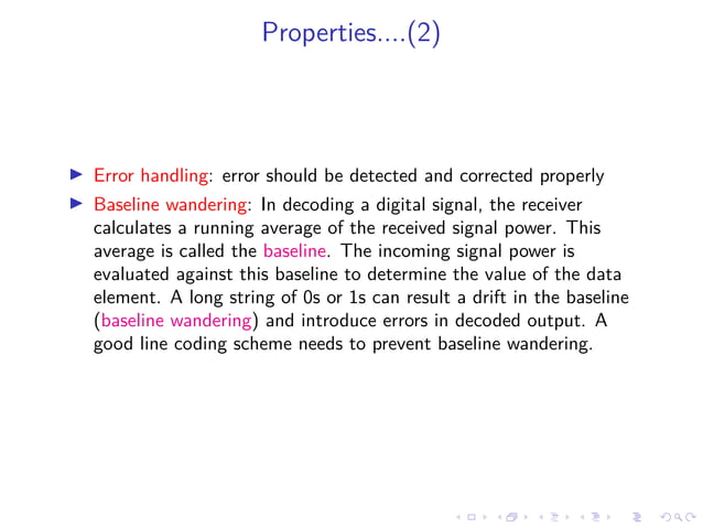 Introduction to Line Coding Schemes | PPT Introduction to Line Coding Schemes | PPT