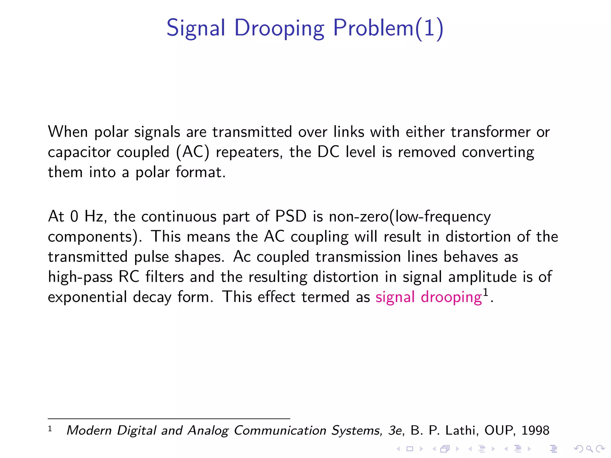 Unipolar Encoding Techniques: NRZ & RZ | PDF