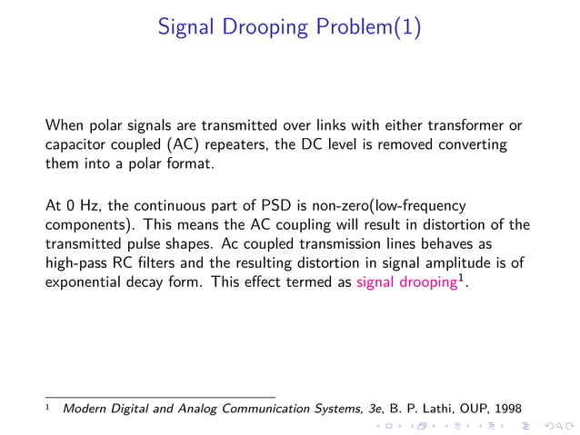 Unipolar Encoding Techniques: NRZ & RZ | PDF