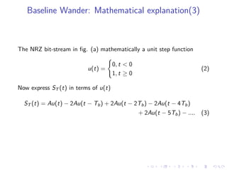 Baseline Wandering | PDF