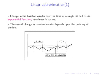 Baseline Wandering | PDF
