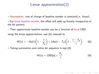 Baseline Wandering | PDF