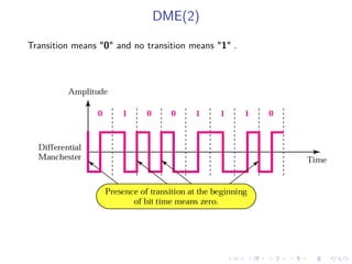 Manchester & Differential Manchester encoding scheme | PDF