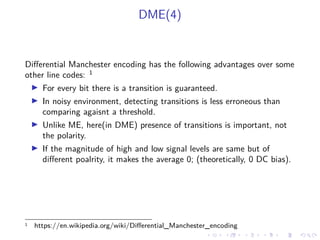 Manchester & Differential Manchester encoding scheme | PDF