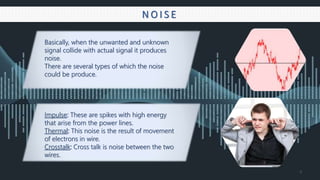 Transmission Impairment (Attenuation, Distortion, Noise) | PPTX