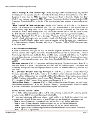 Network Layer & Transport Layer | PDF