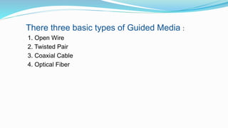Guided And Unguided Media | PPTX