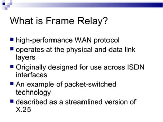 frame relay | PPT