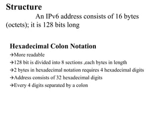 IPV6 ADDRESS | PPTX