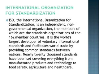 Standard organisations in data communication and networking | PPTX