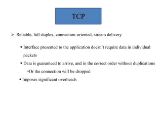 Dcn (transmission control protocol) ppt | PPT