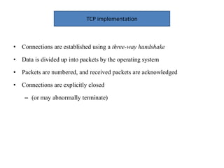Dcn (transmission control protocol) ppt | PPT