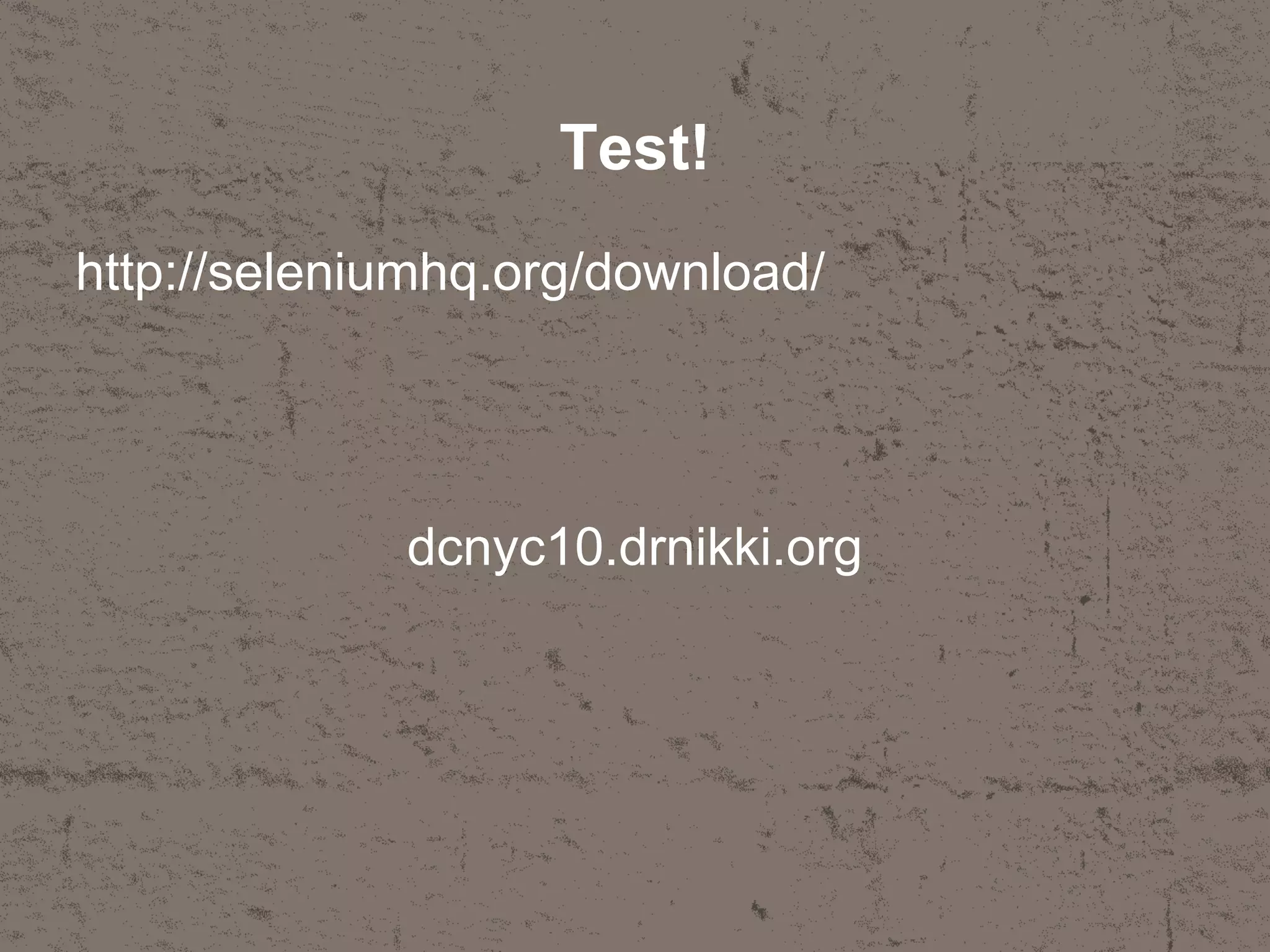 Introduction to Selenium IDE | PDF | Web Development | Internet
