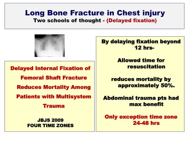 Damage Control Orthopaedics (DCO) | PPTX