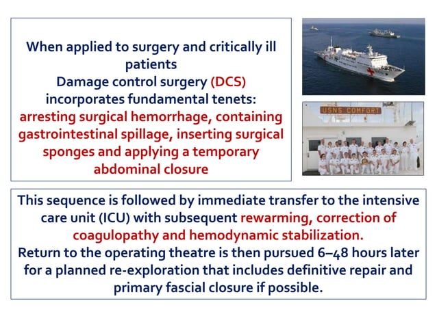 Damage Control Orthopaedics (DCO) | PPTX