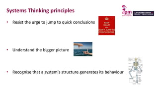 The Benefits of using Systems Thinking in Project Management | PPT