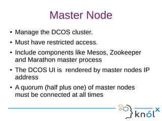 DC/OS: Datacenter Operating System | ODP