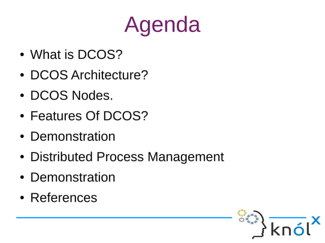 DC/OS: Datacenter Operating System | ODP | Operating Systems | Computer Software and Applications