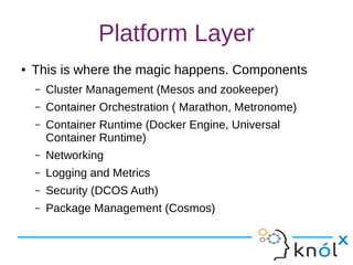 DC/OS: Datacenter Operating System | ODP | Operating Systems | Computer ...
