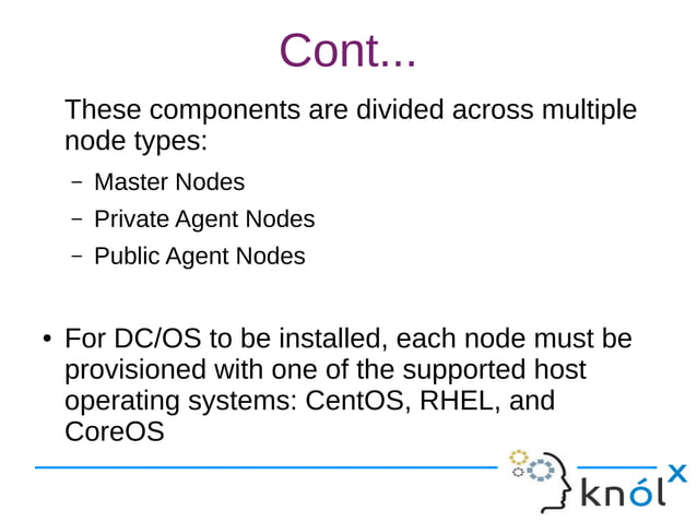 DC/OS: Datacenter Operating System | ODP | Operating Systems | Computer Software and Applications
