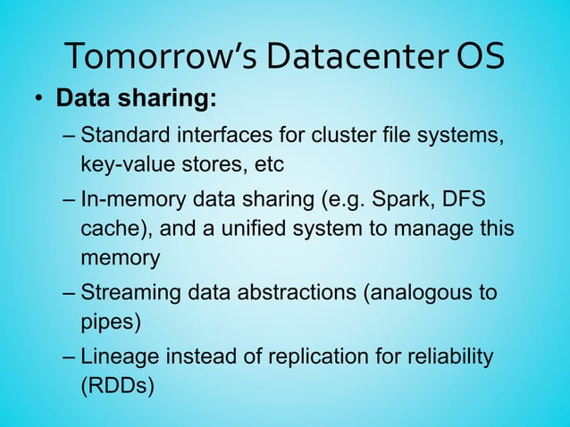 Data Center Operating System | PPT
