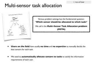 A Distributed Architecture for Heterogeneous Multi-Sensor Task Allocation | PPT