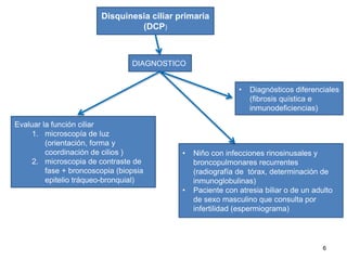 Discinesia ciliar primaria DCP | PPTX