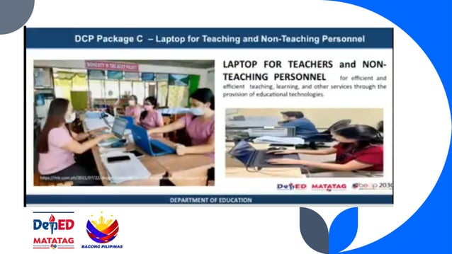 Slide decks for DCP adoption program for DepEd Schools | PPTX