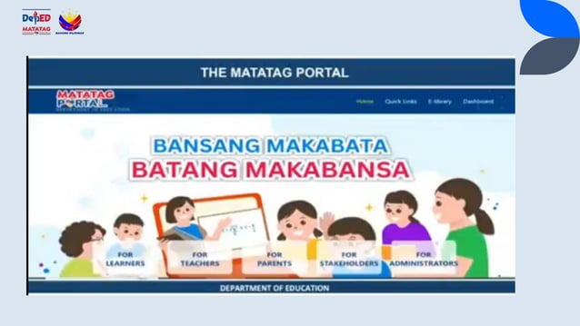Slide decks for DCP adoption program for DepEd Schools | PPTX