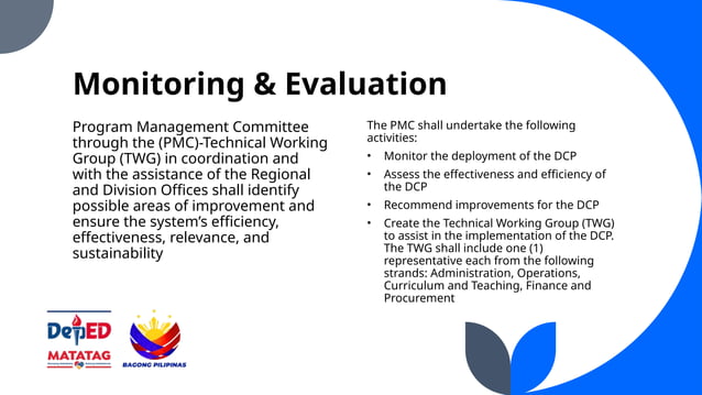 Slide decks for DCP adoption program for DepEd Schools | PPTX