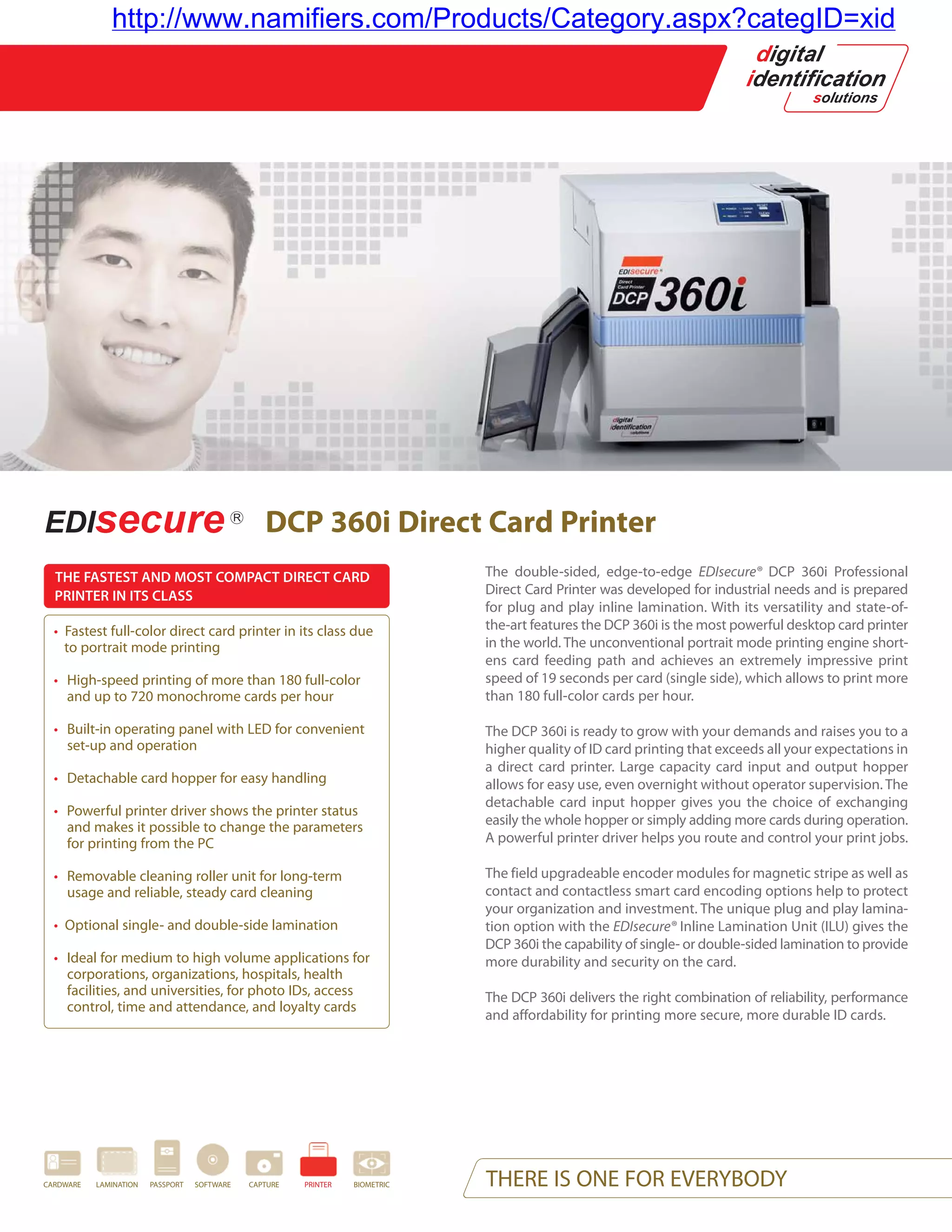 DCP 360i Direct Card Printer | PDF