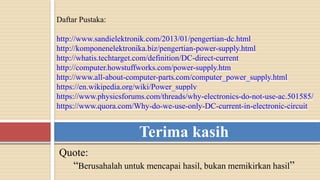 Dc pada komputer | PPT
