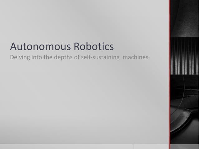 DCP Autonomous Robotics | PPTX