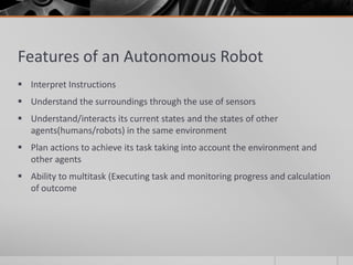 DCP Autonomous Robotics | PPTX