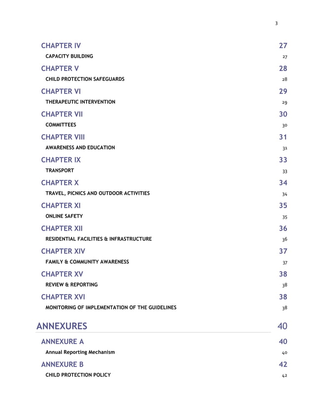 Dcpcr guidelines for the prevention of child abuse in india | PDF