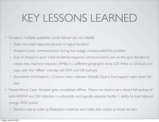 Dcpl cloud computing amazon fail | PDF