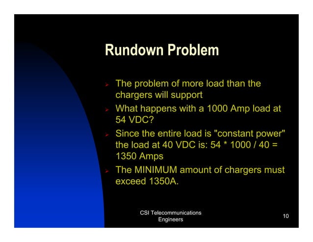 Dc power plants for telecom and data | PDF | Power and Energy Industry ...