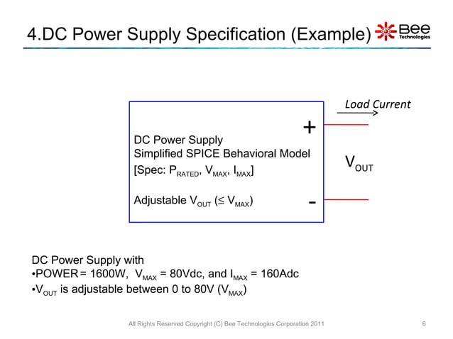 Simple model of DC Power Supply(LTspice) | PPT