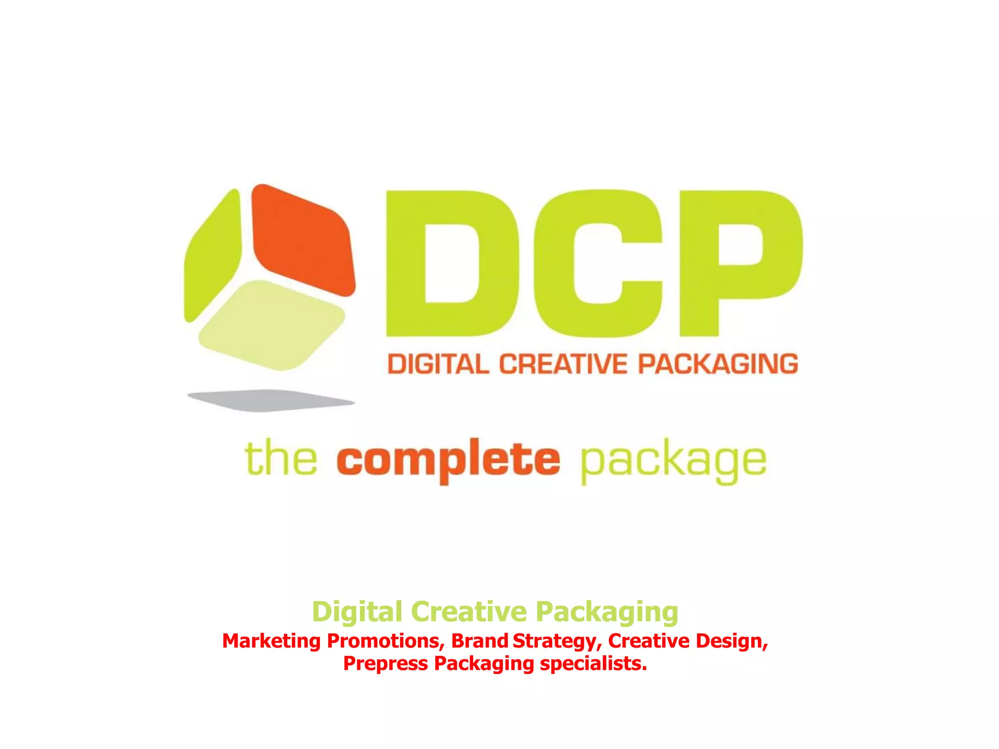 DCP Presentation | PPT