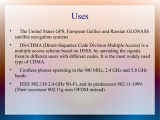 Digital communication (DSSS) | PPT