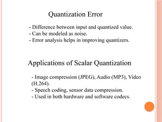 Distortion criteria,models,scalar quantization | PPT