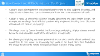 Stress Analysis in District Cooling Projects | PPTX