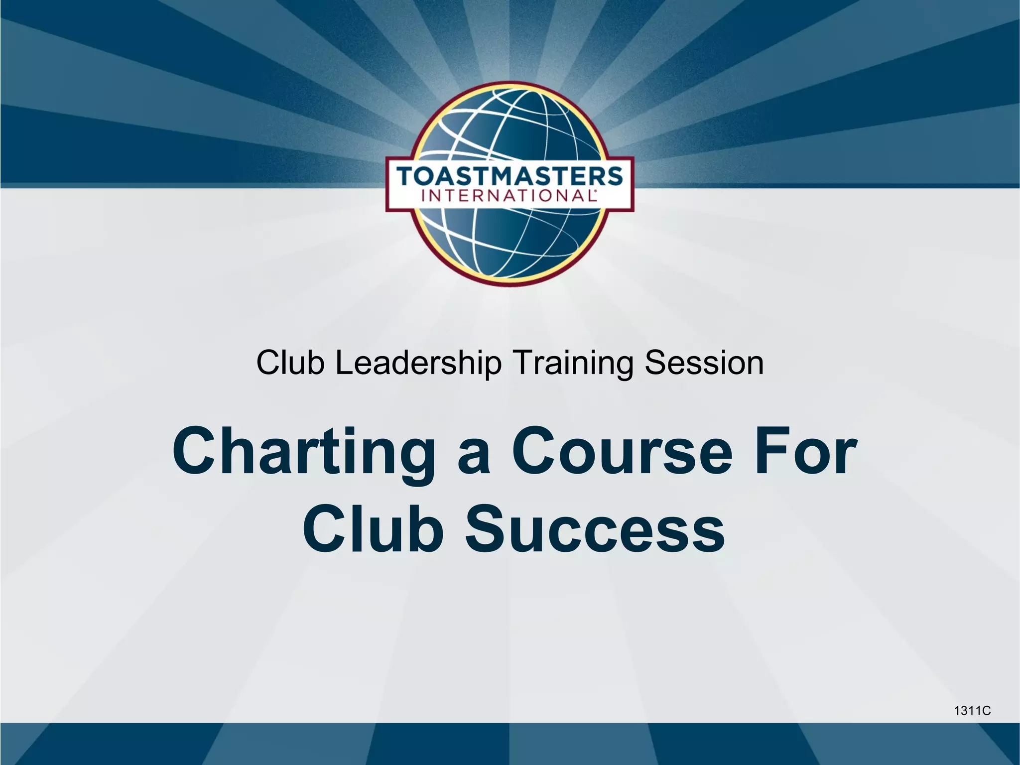 Distinguished Club Program - Club Success Plan June 2013 | PPS