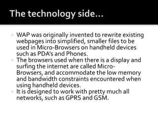 Dcp wap presi | PPTX