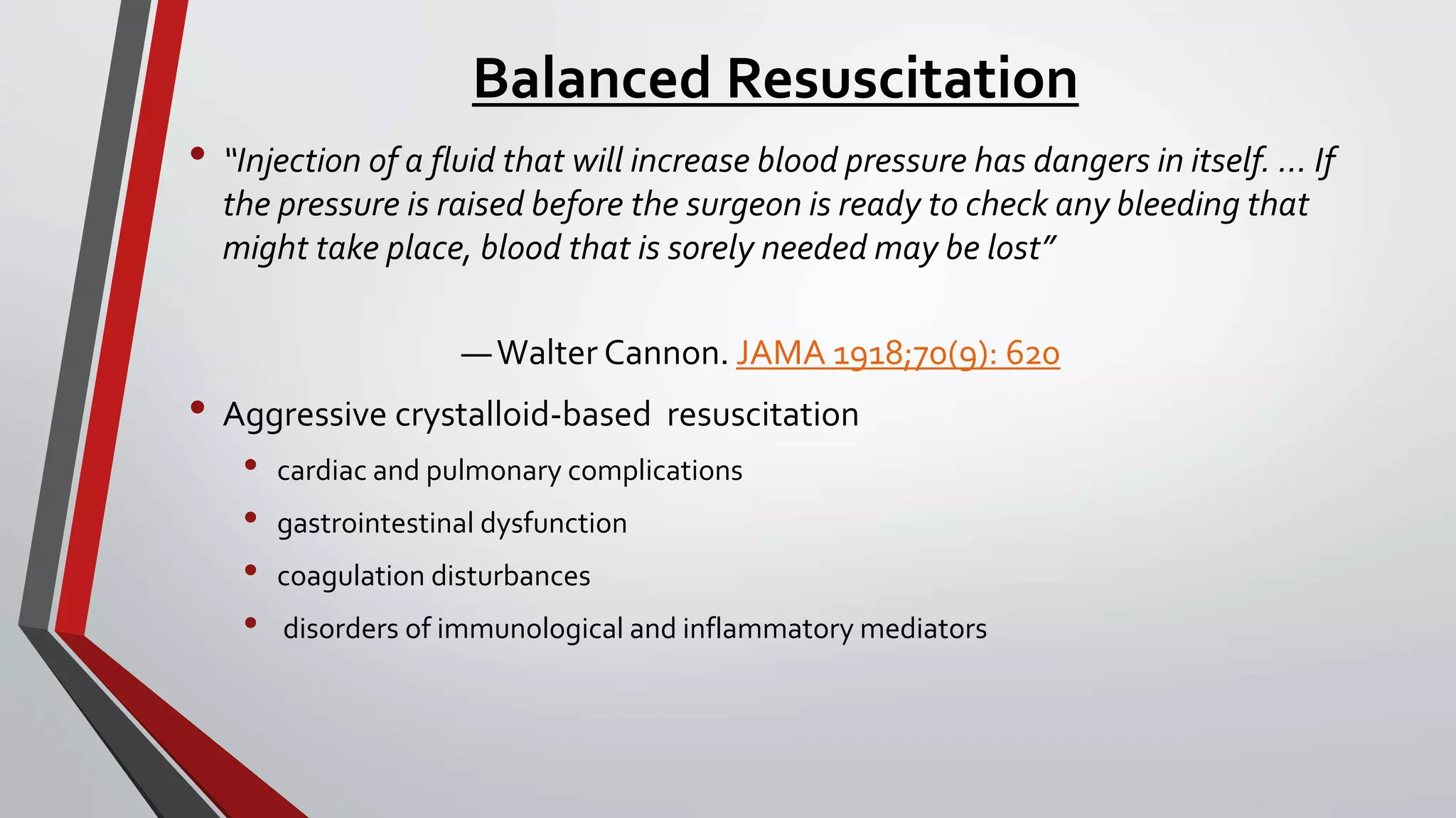 Damage control resuscitation | PPTX